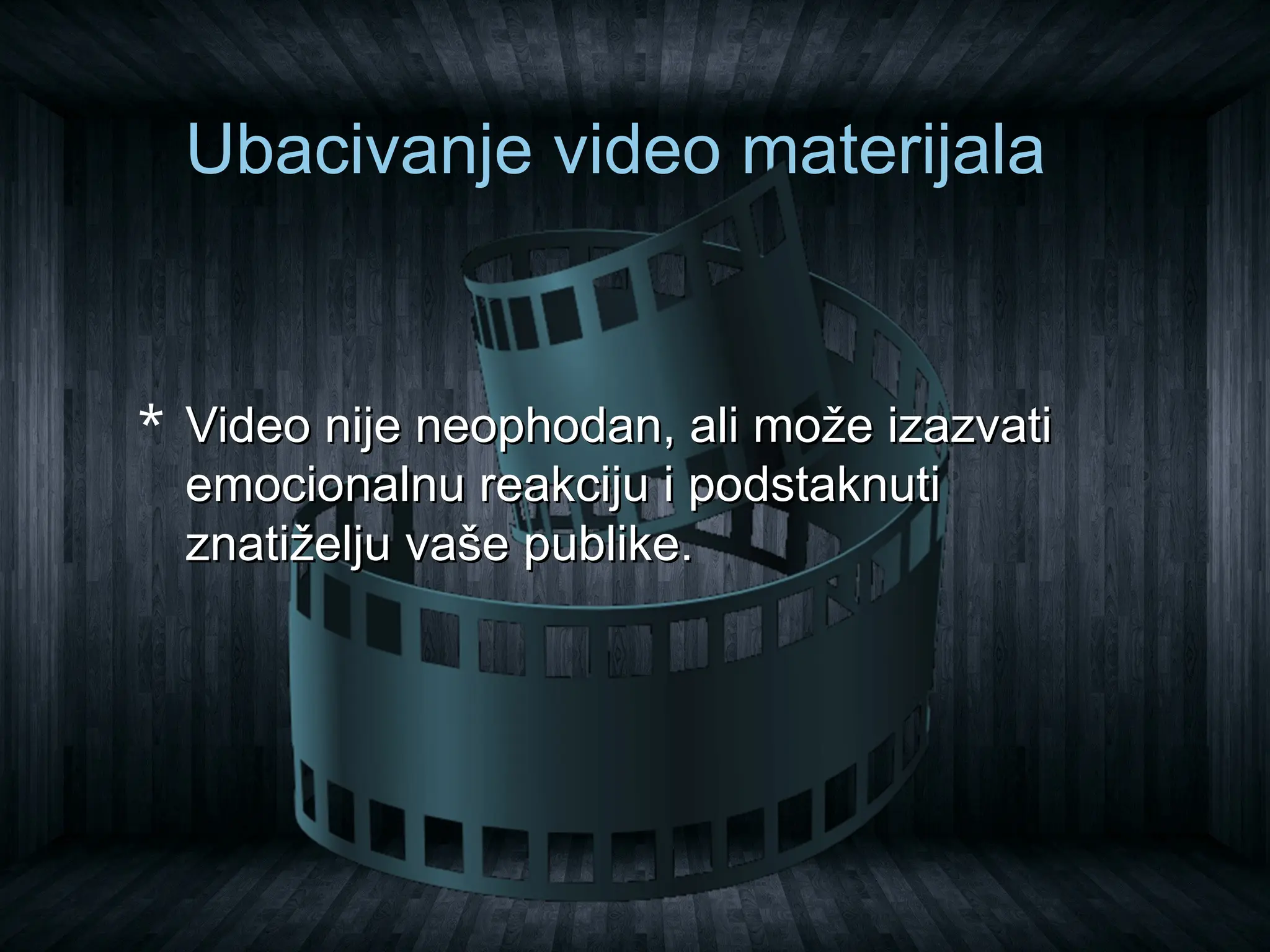 Uputstvo za kreiranje PowerPoint prezentacije opsta namena prezentacije | PPT