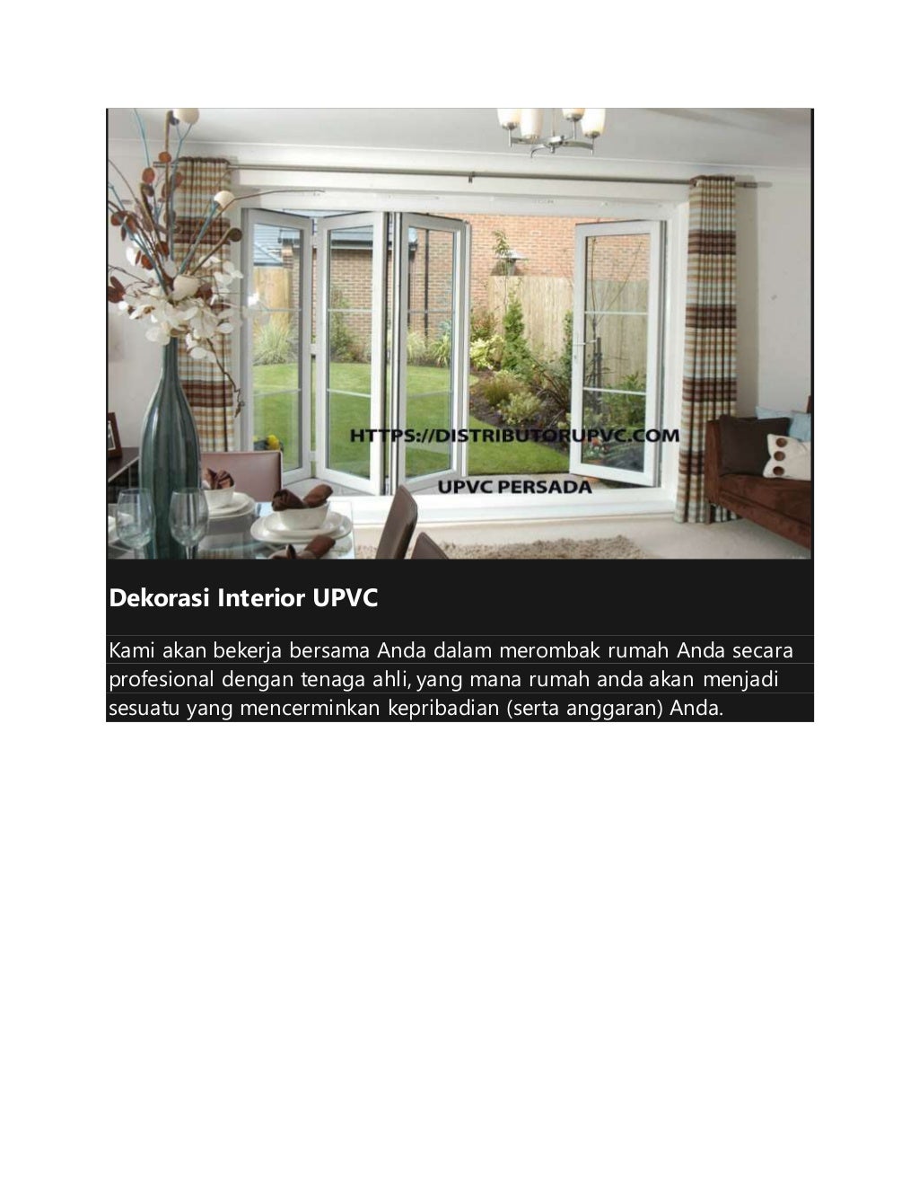 Upvc jakarta