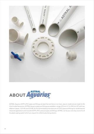 Astral UPVC pipes ensure leak-proof piping | PDF