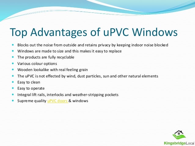 uPVC windows Advantages
