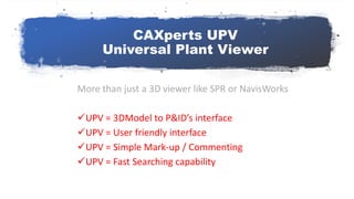 Universal Plant View | PPTX