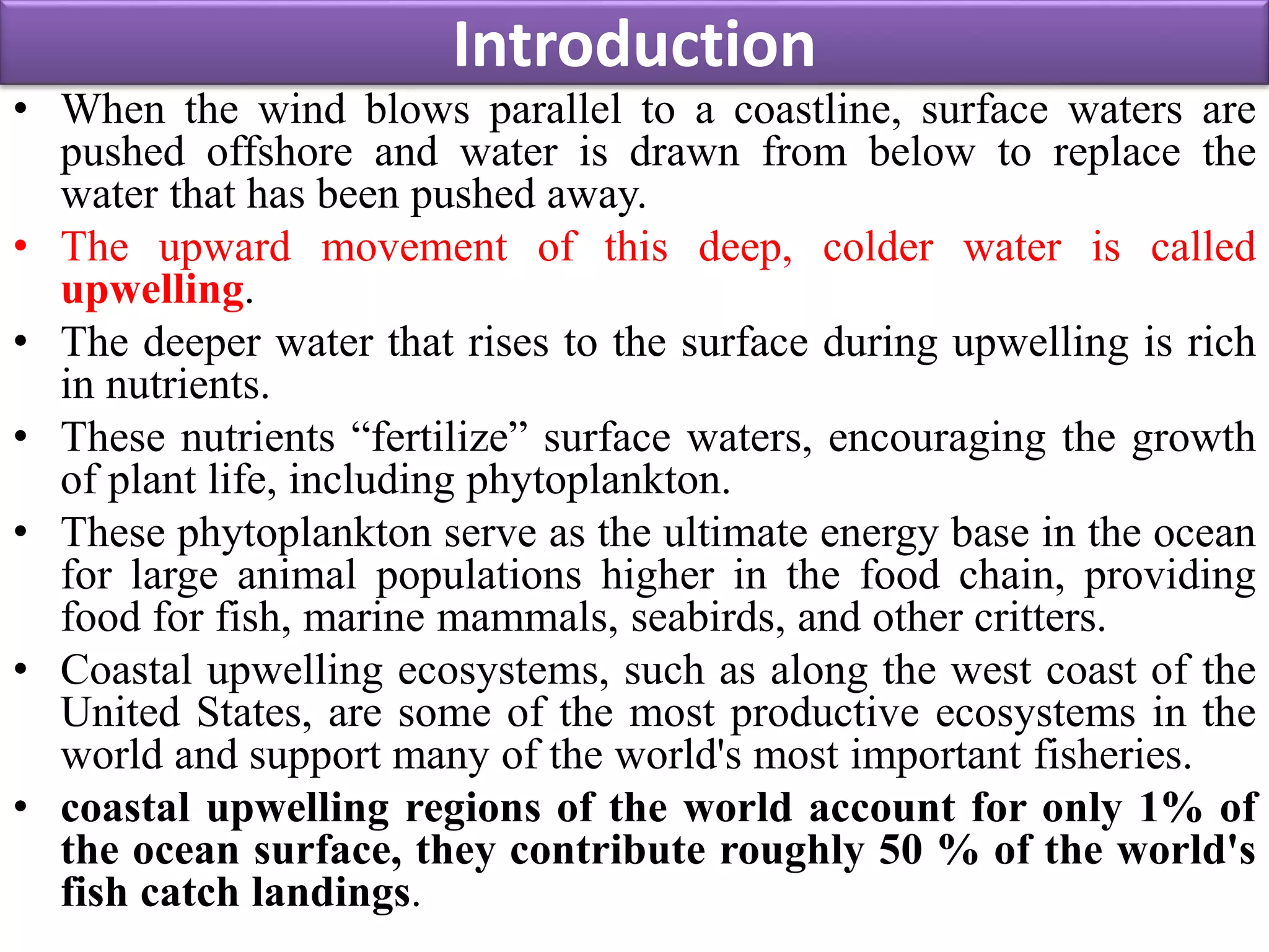 Upwelling for productivity and fisheries by B.pptx