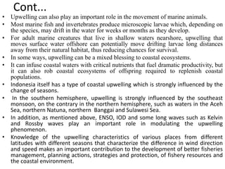 Upwelling for productivity and fisheries by B.pptx