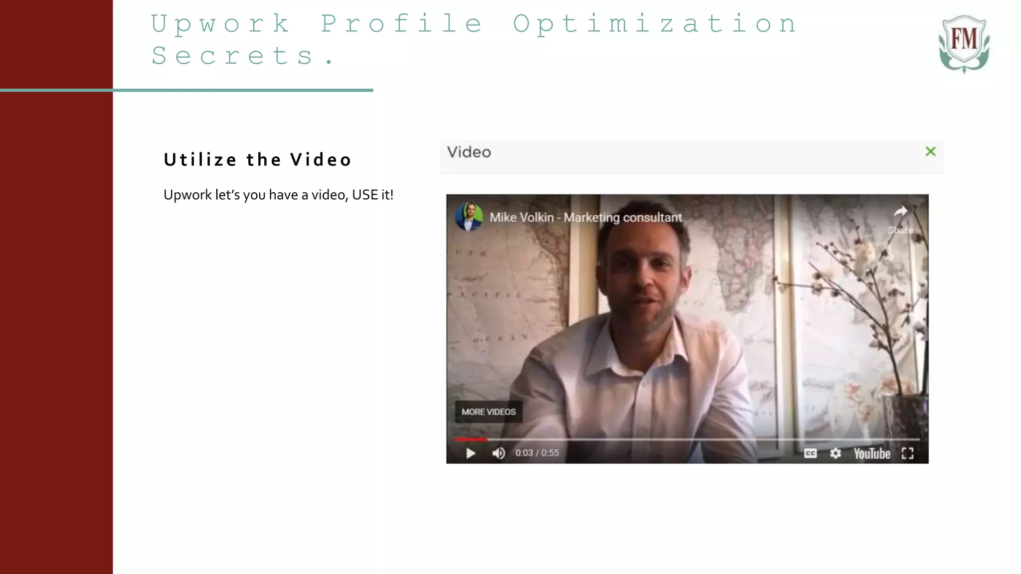Upwork profile optimization secrets | PPTX