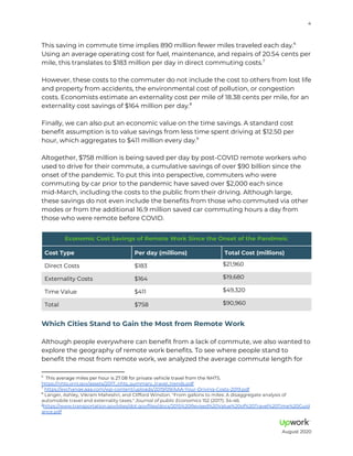 Where Remote Work Saves Commuters Most | PDF