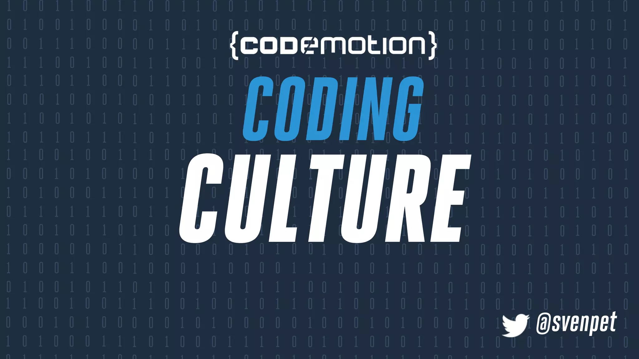 Coding Culture - Sven Peters - Codemotion Milan 2016 | PDF | Programming Languages | Computing