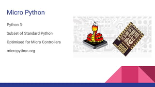 Micropython on MicroControllers | PDF | Computing | Technology & Computing