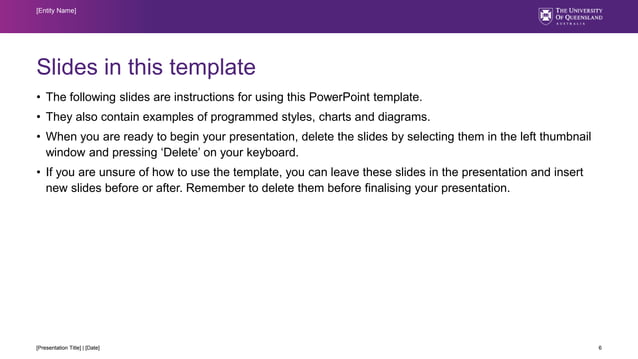 University Powerpoint Template | PPTX
