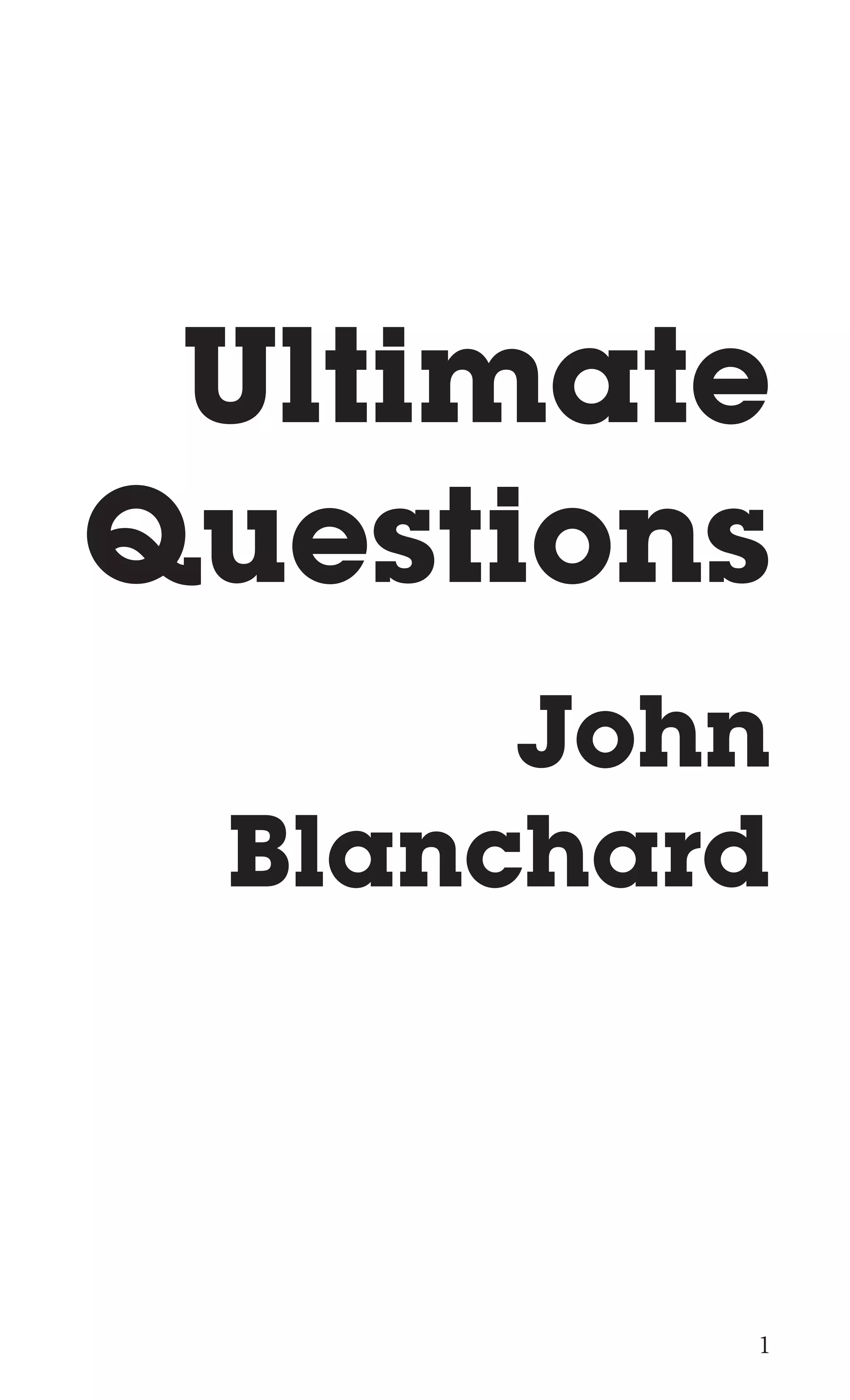 Ultimate Questions | PDF | Christianity | Religion & Spirituality