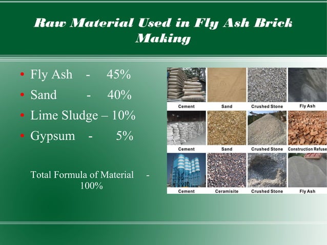 Manufacturing Process Of Fly Ash Bricks | ODP