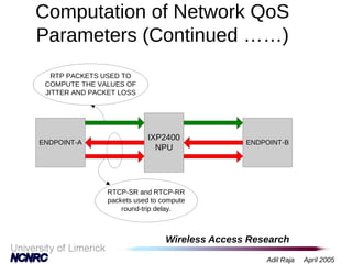 Implementation of a Non-Intrusive Speech Quality Assessment Tool on a Mid-Network Device | PPT