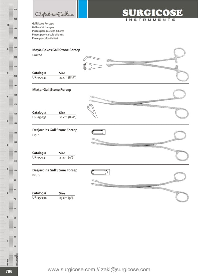 LIVER, GALL BLADER, KIDNEY, UROLOGY INSTRUMENTS [SURGICOSE] | PDF