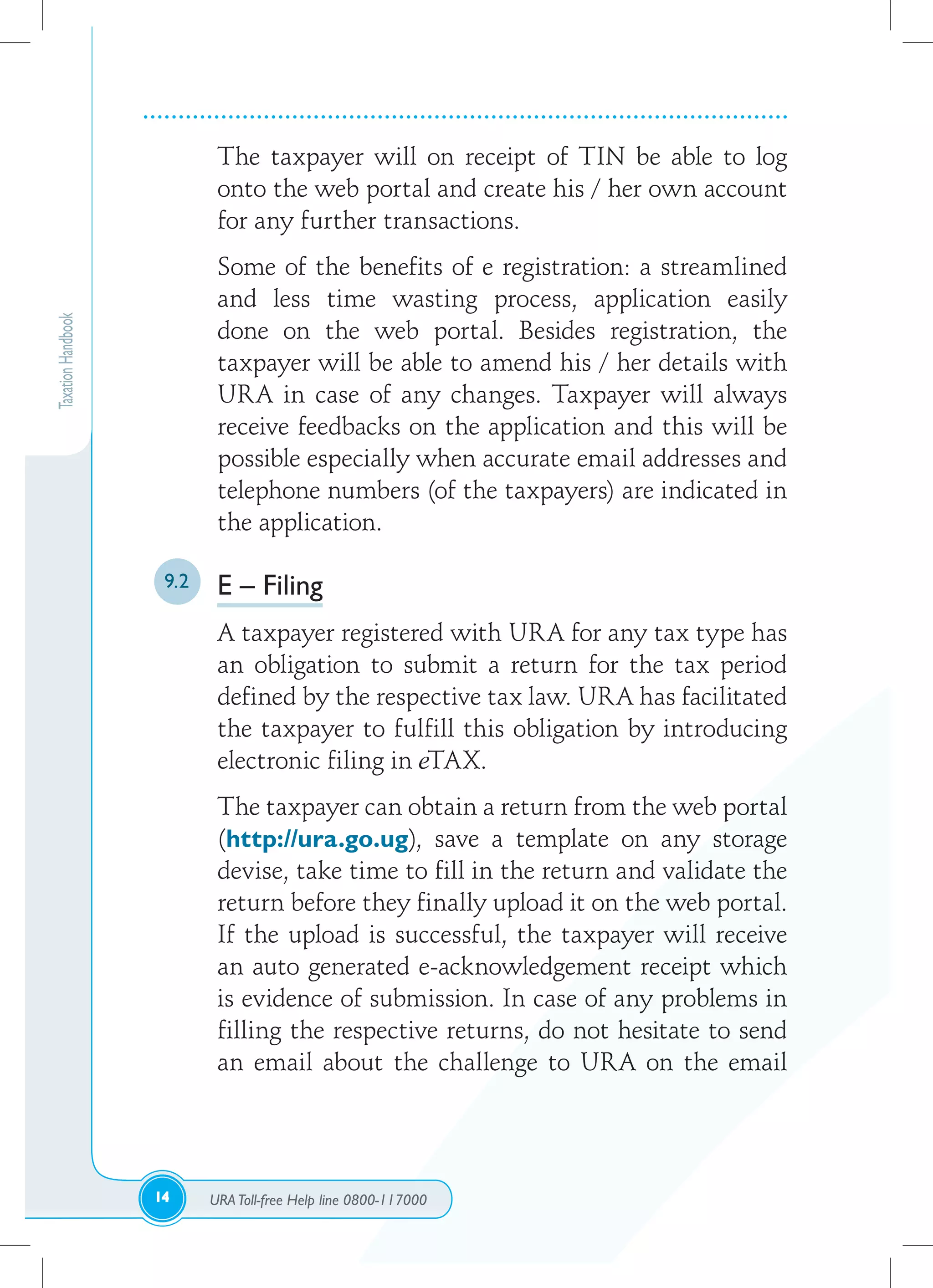 Ura taxation handbook | PDF