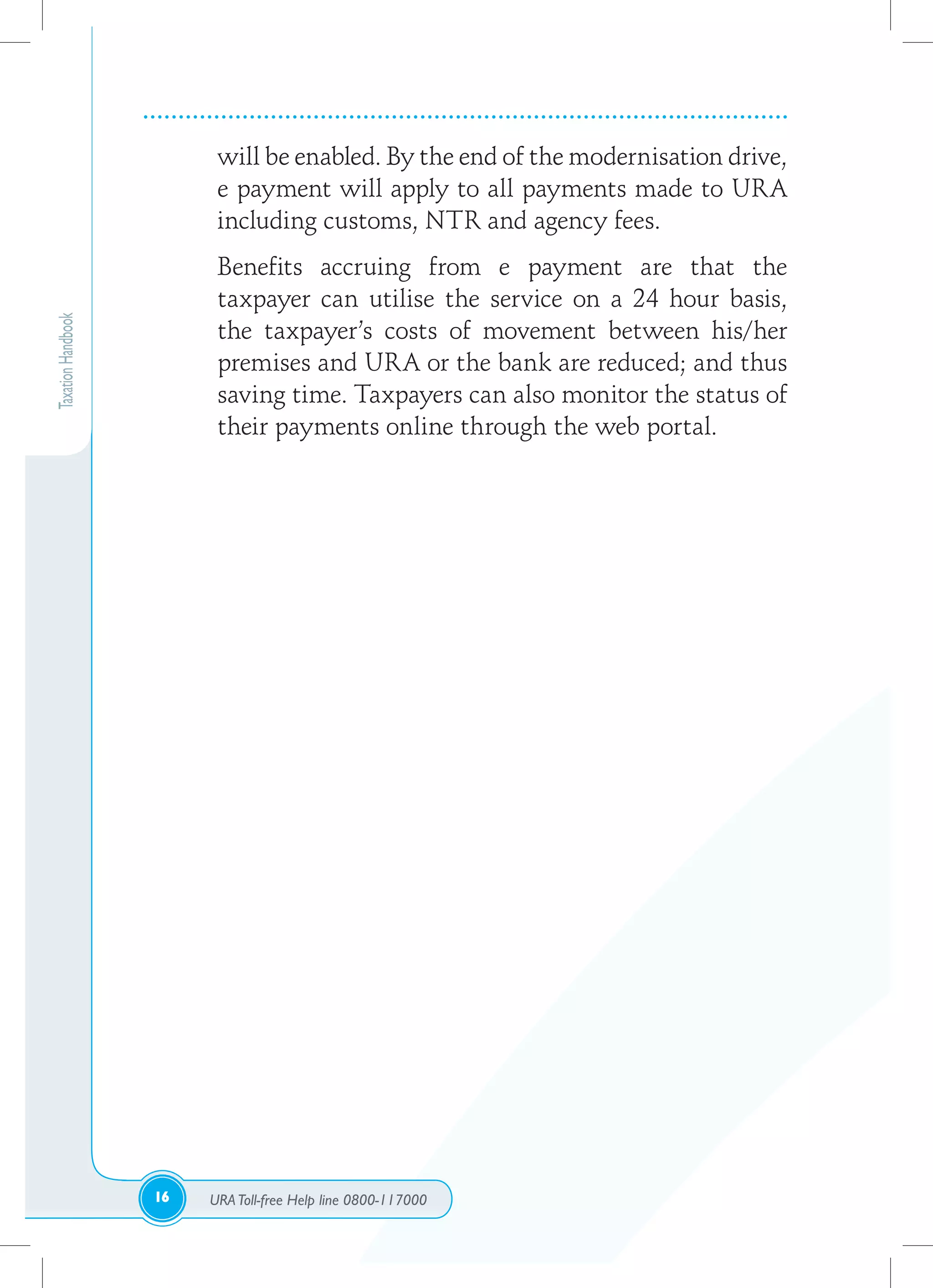 Ura taxation handbook | PDF