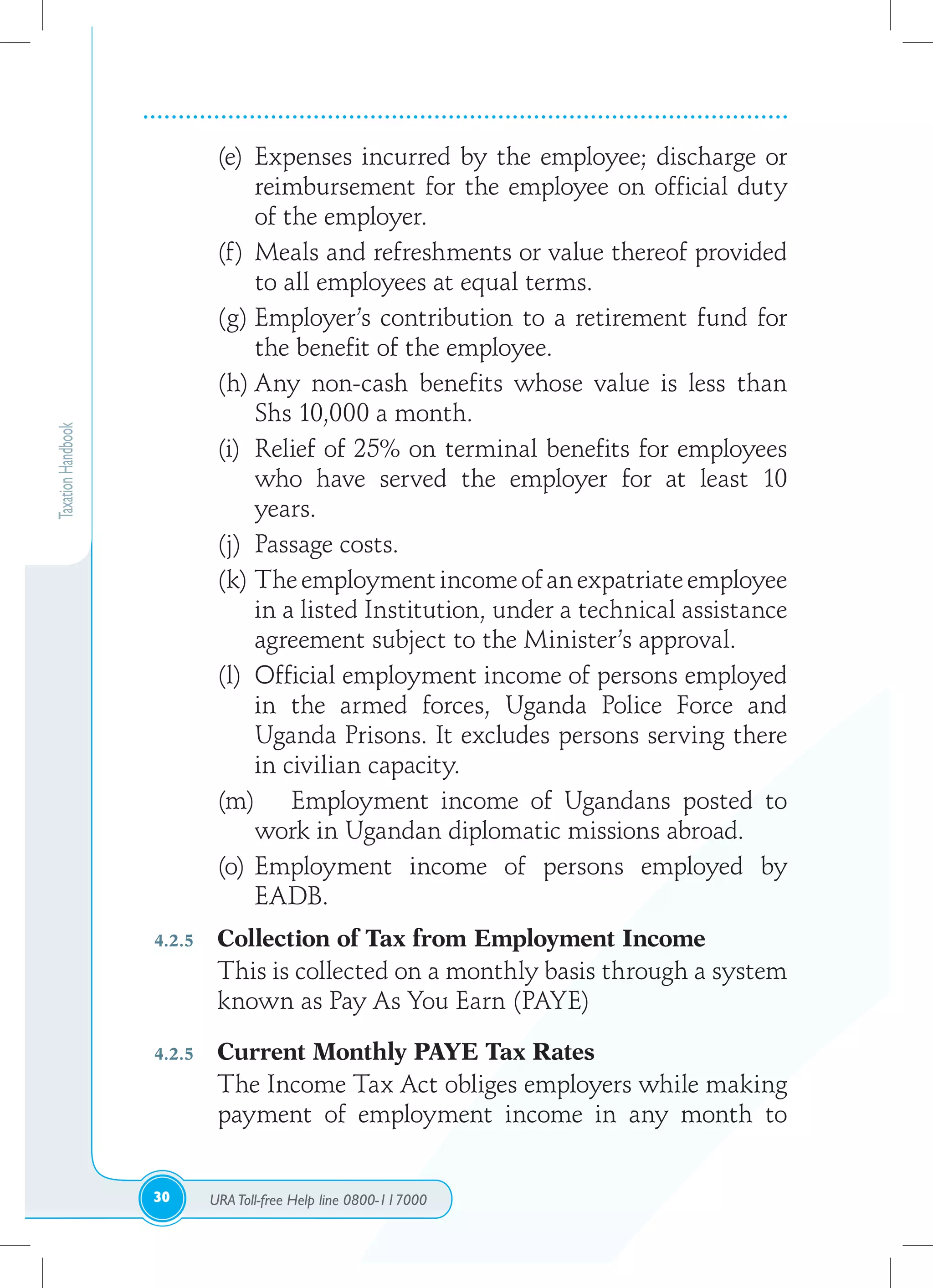 Ura taxation handbook | PDF