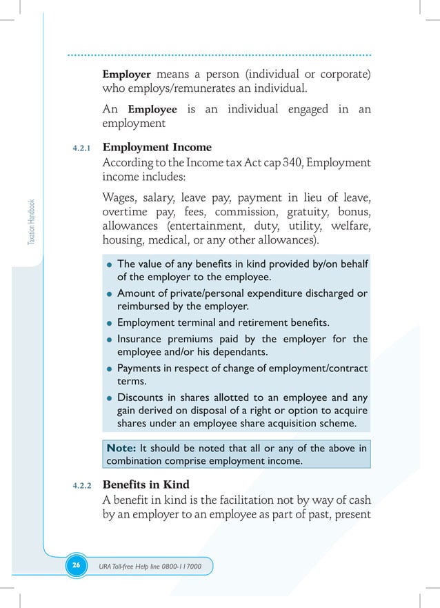 Ura taxation handbook | PDF | Personal Taxes | Personal Finance