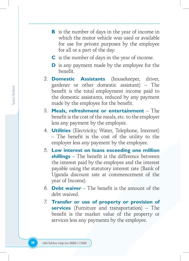 Ura taxation handbook | PDF | Personal Taxes | Personal Finance