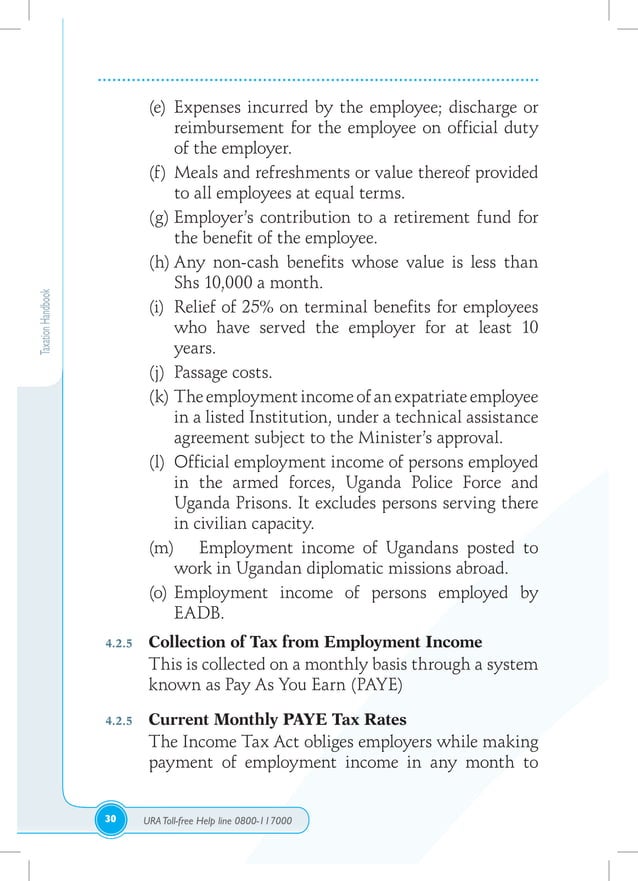 Ura taxation handbook | PDF | Personal Taxes | Personal Finance
