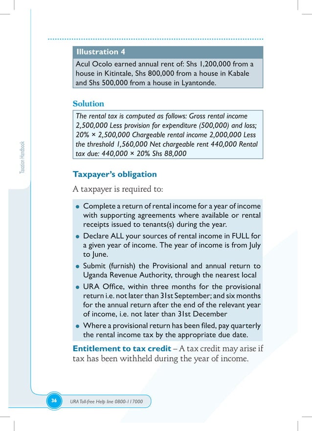 Ura taxation handbook | PDF | Personal Taxes | Personal Finance