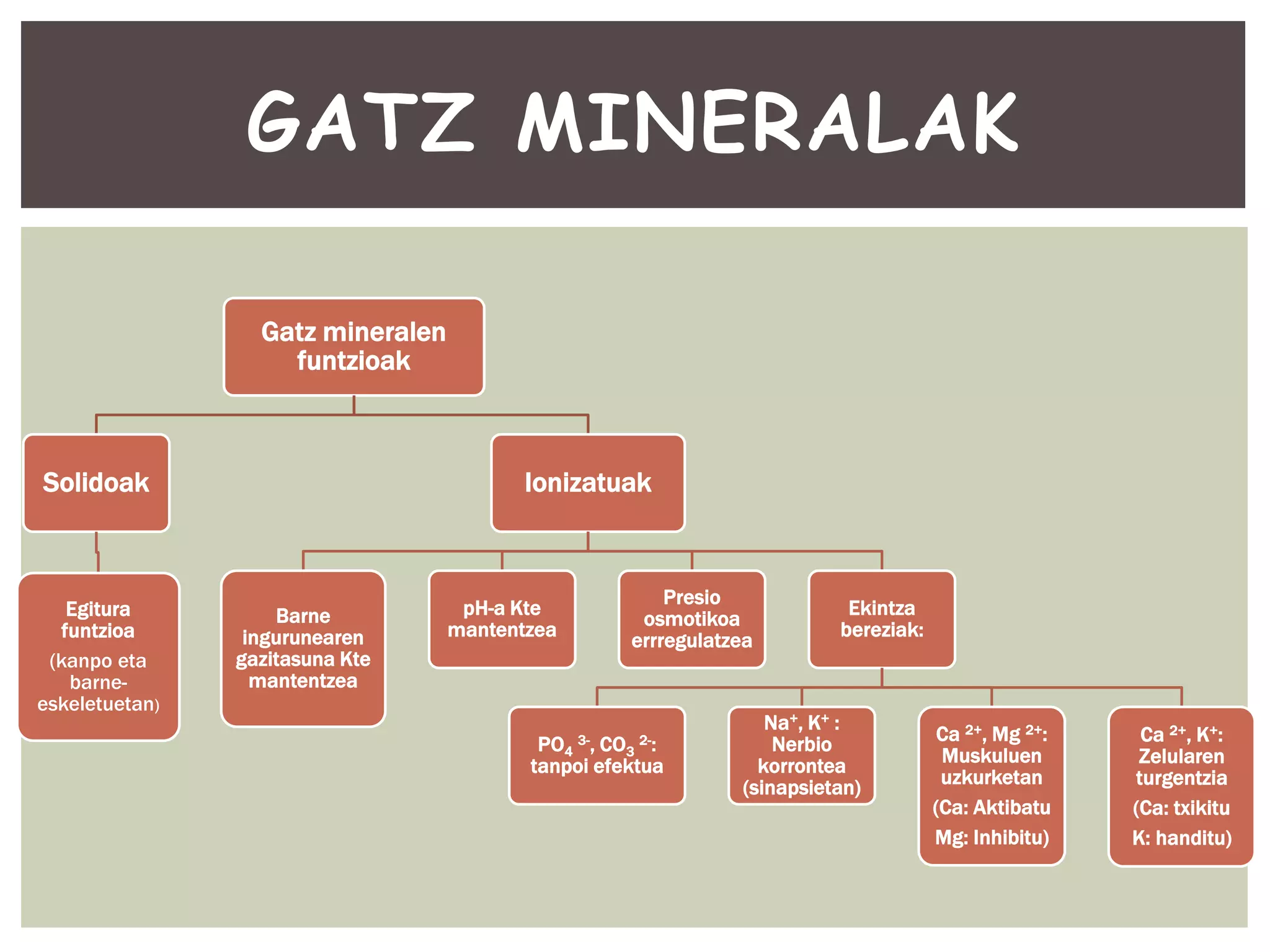 Ura eta gatz mineralak | PDF