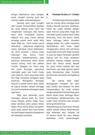 Perubahan dan adaptasi psikologis pada ibu hamil | PDF