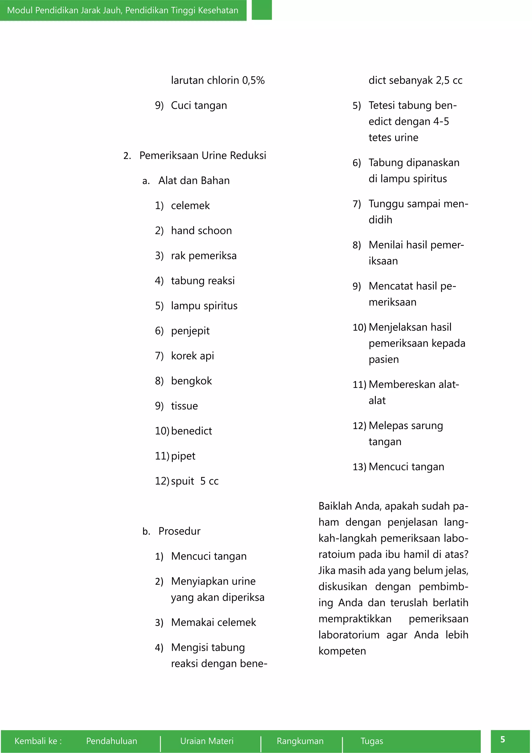 Pemeriksaan Laboratoriun Pada Ibu Hamil | PDF