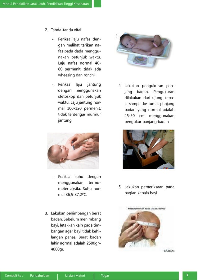 Pemeriksaan Fisik pada Neonatus | PDF