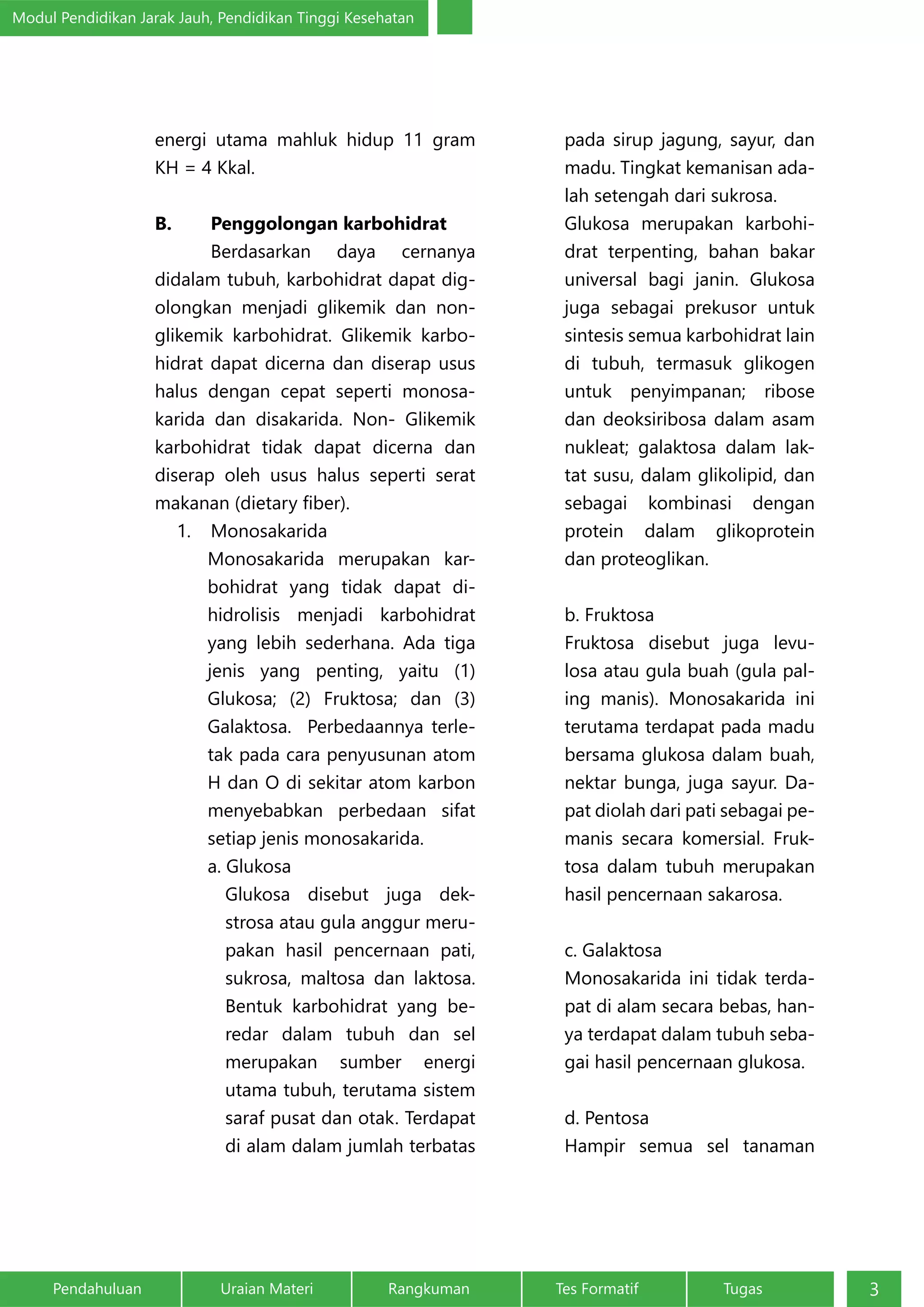 Metabolisme Karbohidrat | PDF