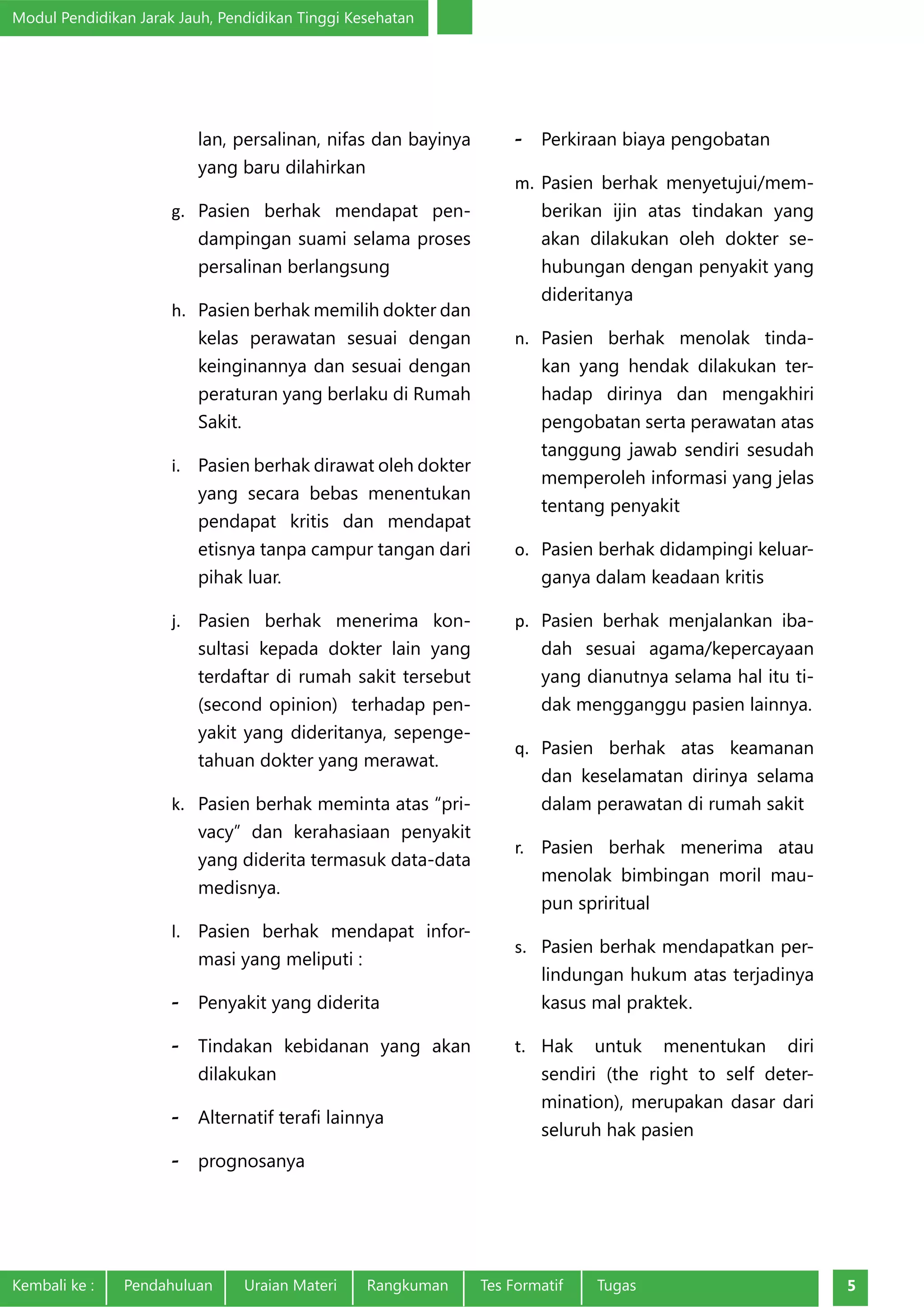 Hak, Kewajiban dan Tanggung Jawab | PDF