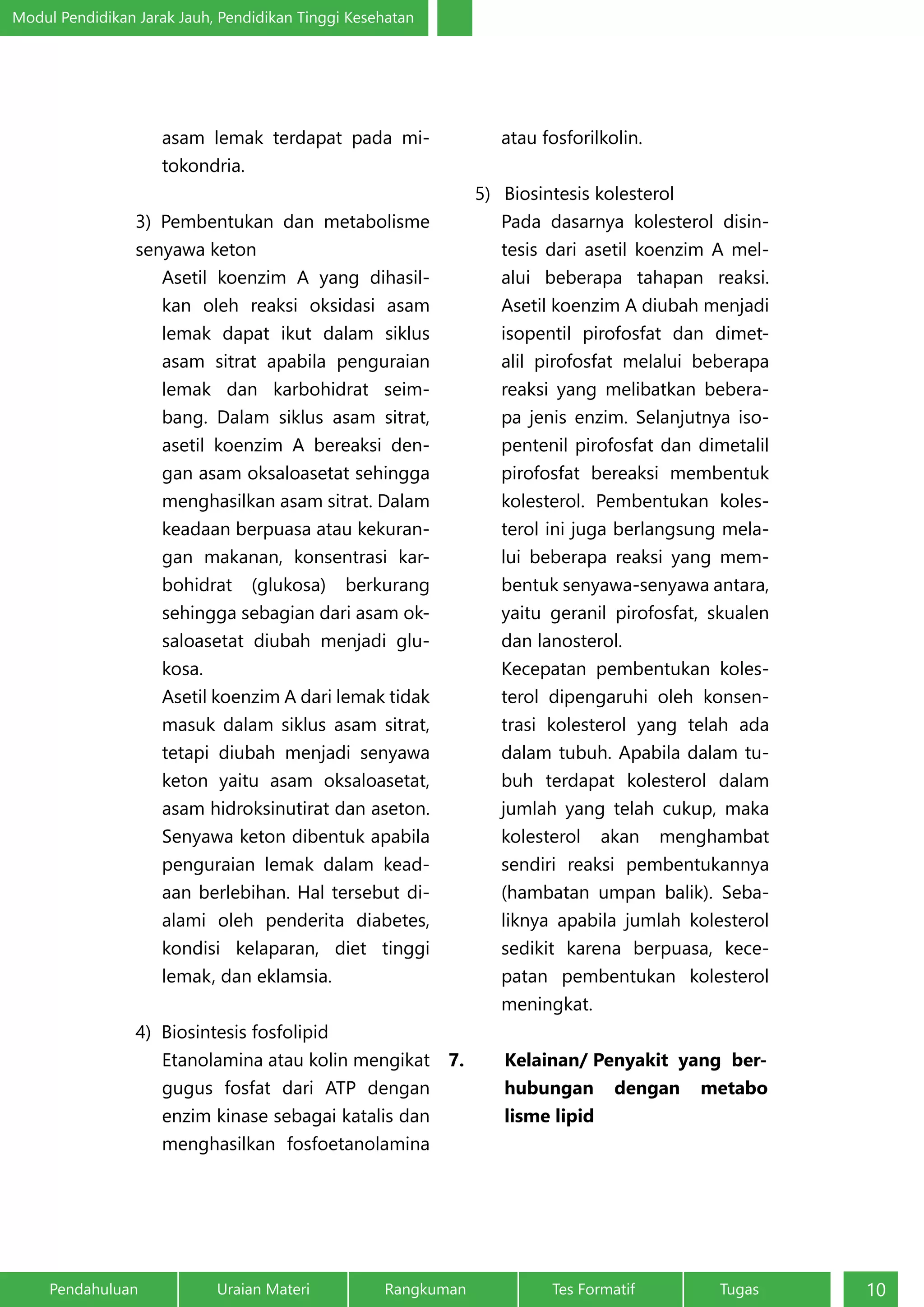 Metabolisme Lipid | PDF
