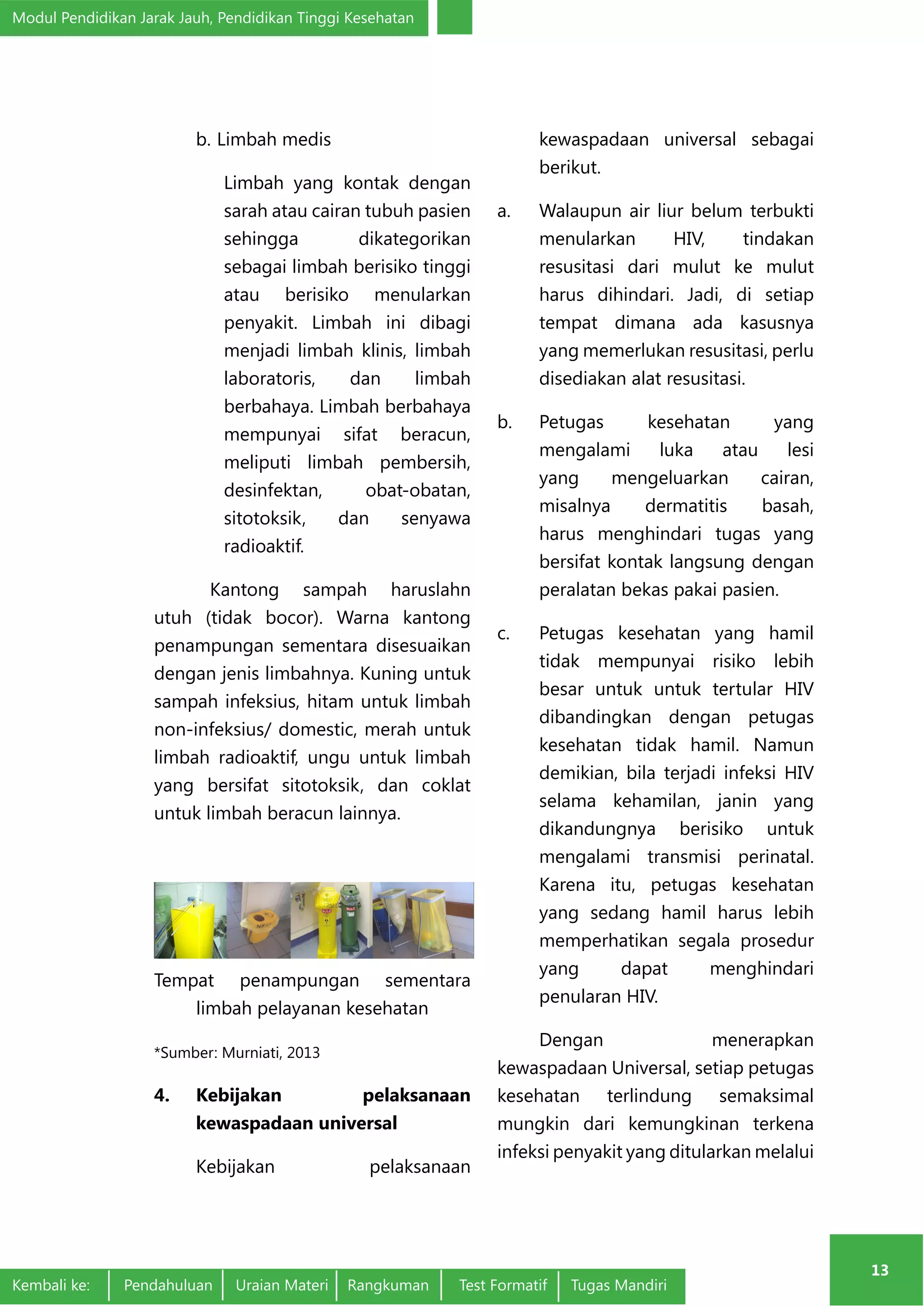 Kewaspadaan umum (universal precautions) | PDF