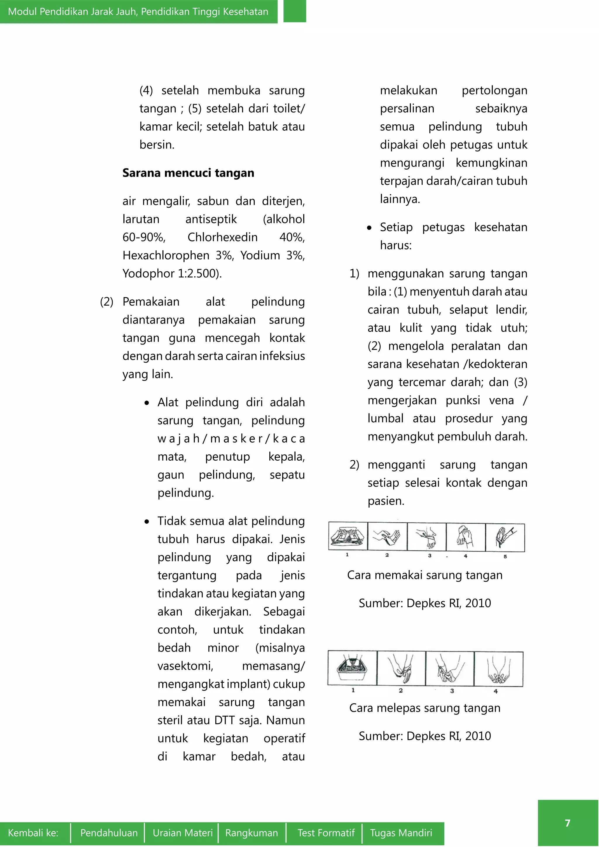 Kewaspadaan umum (universal precautions) | PDF