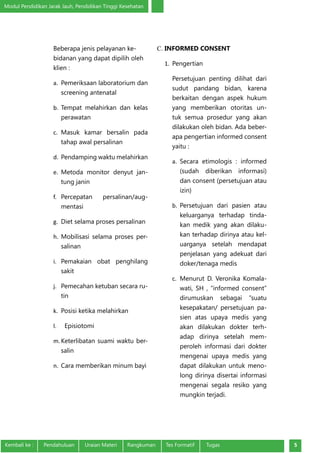 Informed Choice dan Informed Consent | PDF