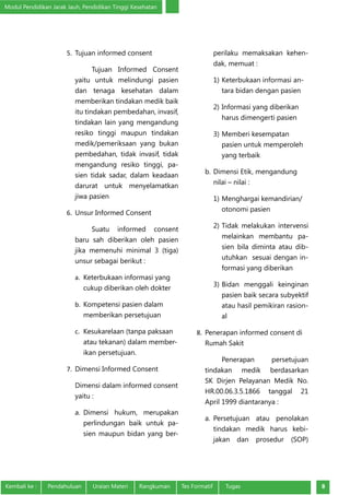 Informed Choice dan Informed Consent | PDF