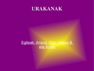 Urakanak | ODP