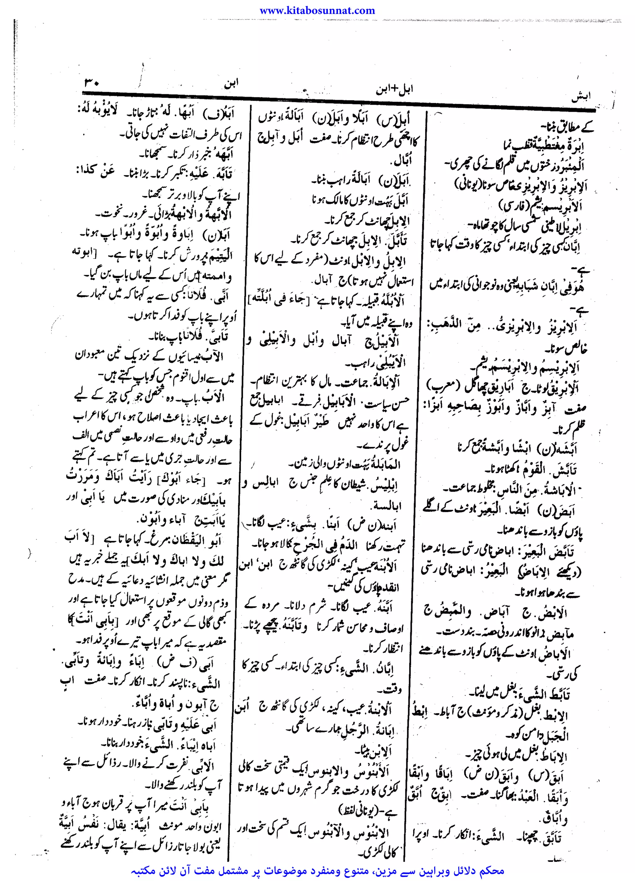 ARABIC URDU DICTIONARY - AL MUNJID | PDF
