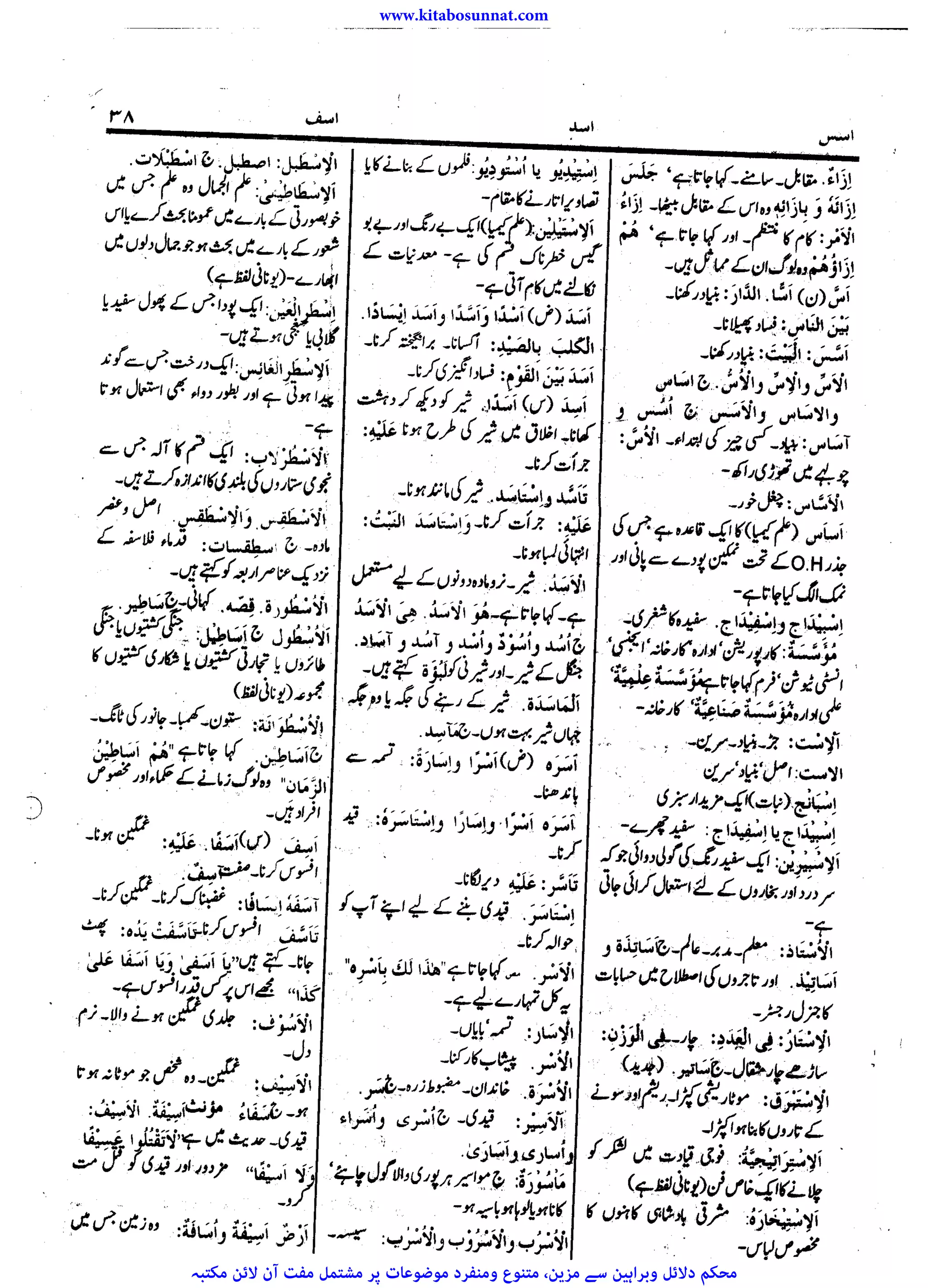ARABIC URDU DICTIONARY - AL MUNJID | PDF