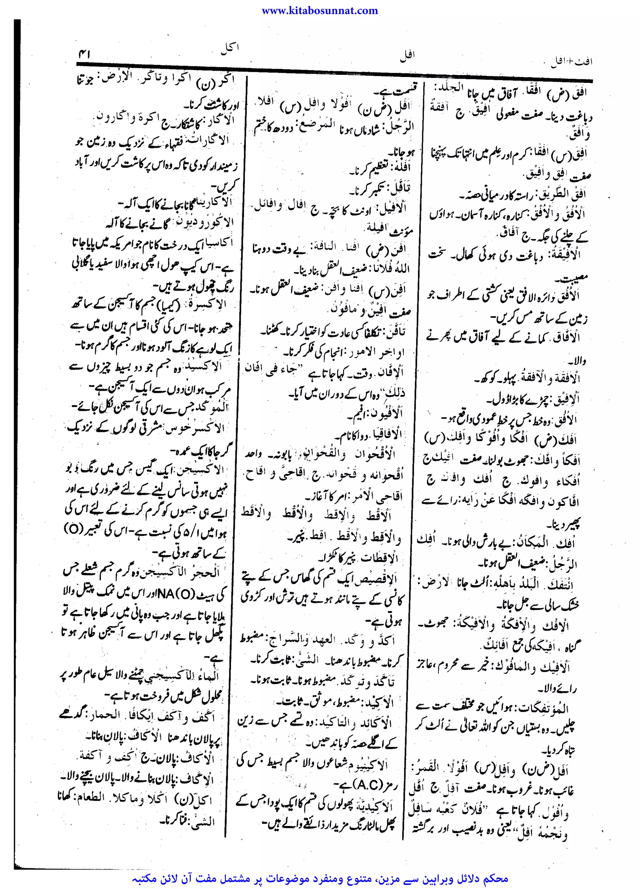 ARABIC URDU DICTIONARY - AL MUNJID | PDF
