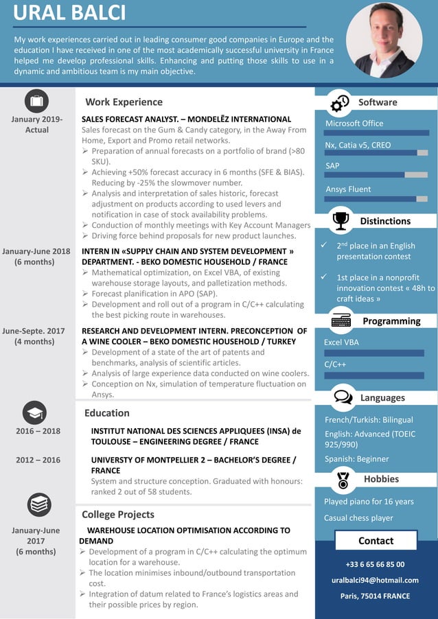 Ural Balci Eesume | PDF