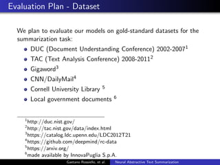 Improving Neural Abstractive Text Summarization with Prior Knowledge | PPT