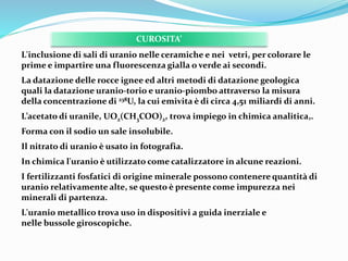 Uranio samuele mirko_pietro | PPTX
