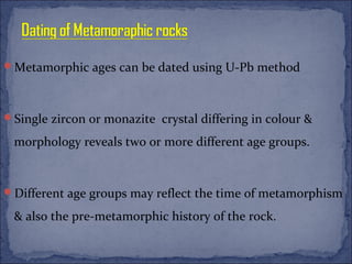 Uranium lead method of rock dating | PPT