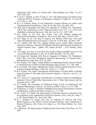 Uranium enrichment by laser method a selected bibliography | PDF