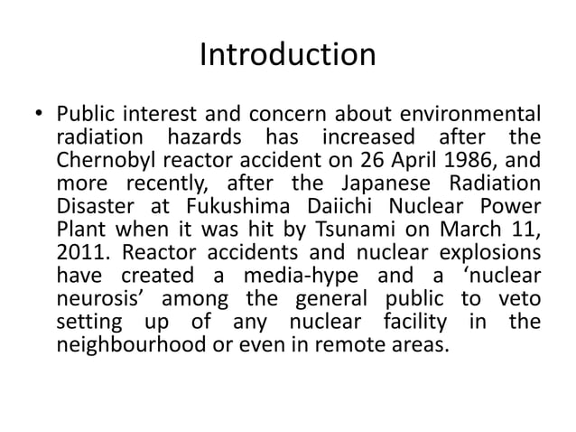 Uranium poisoning in punjab | PPTX | Chemistry | Science
