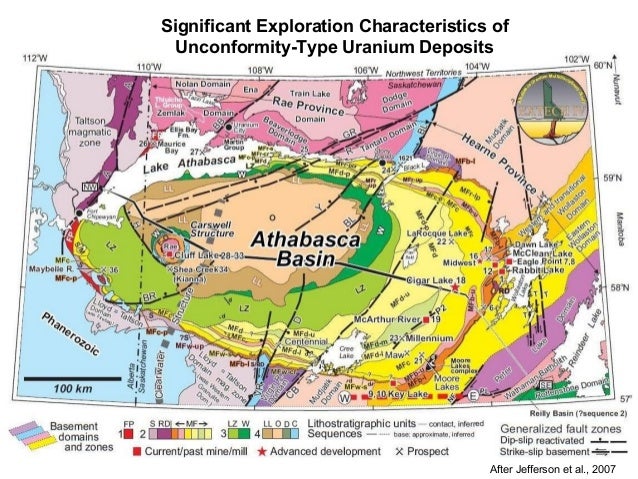 Uranium Exploration Potential, Athabasca Basin, Saskatchewan, Canada
