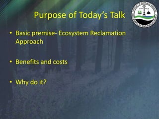 Lois Uranowski, OSMRE, "Sustainable Mining and Reclamation: Is this ...