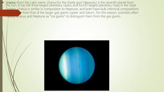 Uranus | PPTX