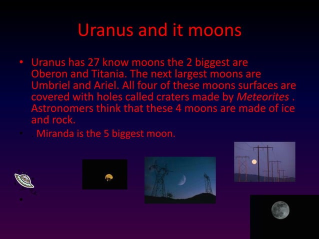 Planet Uranus | PPTX
