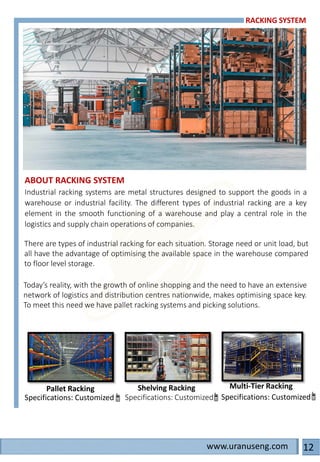 Uranus Eng. Company -(Business details ) | PDF