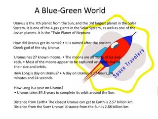 Uranus ppt | PPTX